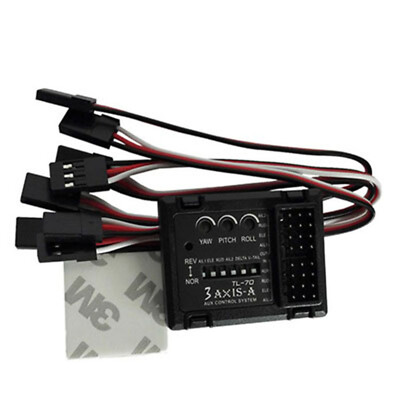 3-Axis Gyro FPV Flight Controller Stabilizer For RC Fixed Wing Plane RC ...