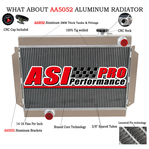 3 Row Radiator For Holden Kingswood 253 308 V8 LC LJ LH LX Torana HQ HJ ...