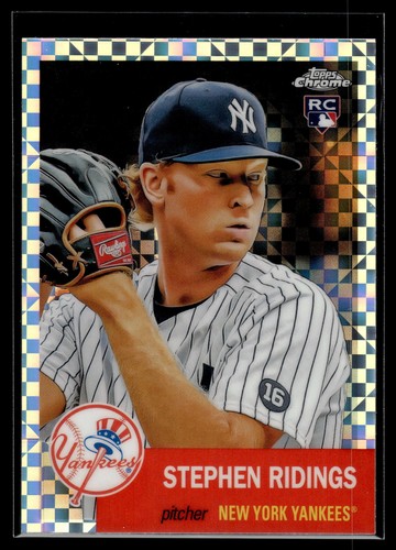 Stephen Ridings 2022 Topps Chrome Platinum Anniversary X-Fractor Card ...
