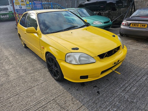 Honda Civic Jordan VTI EK4 Yellow 153 Rolling shell Track Race UKDM EK9 ...