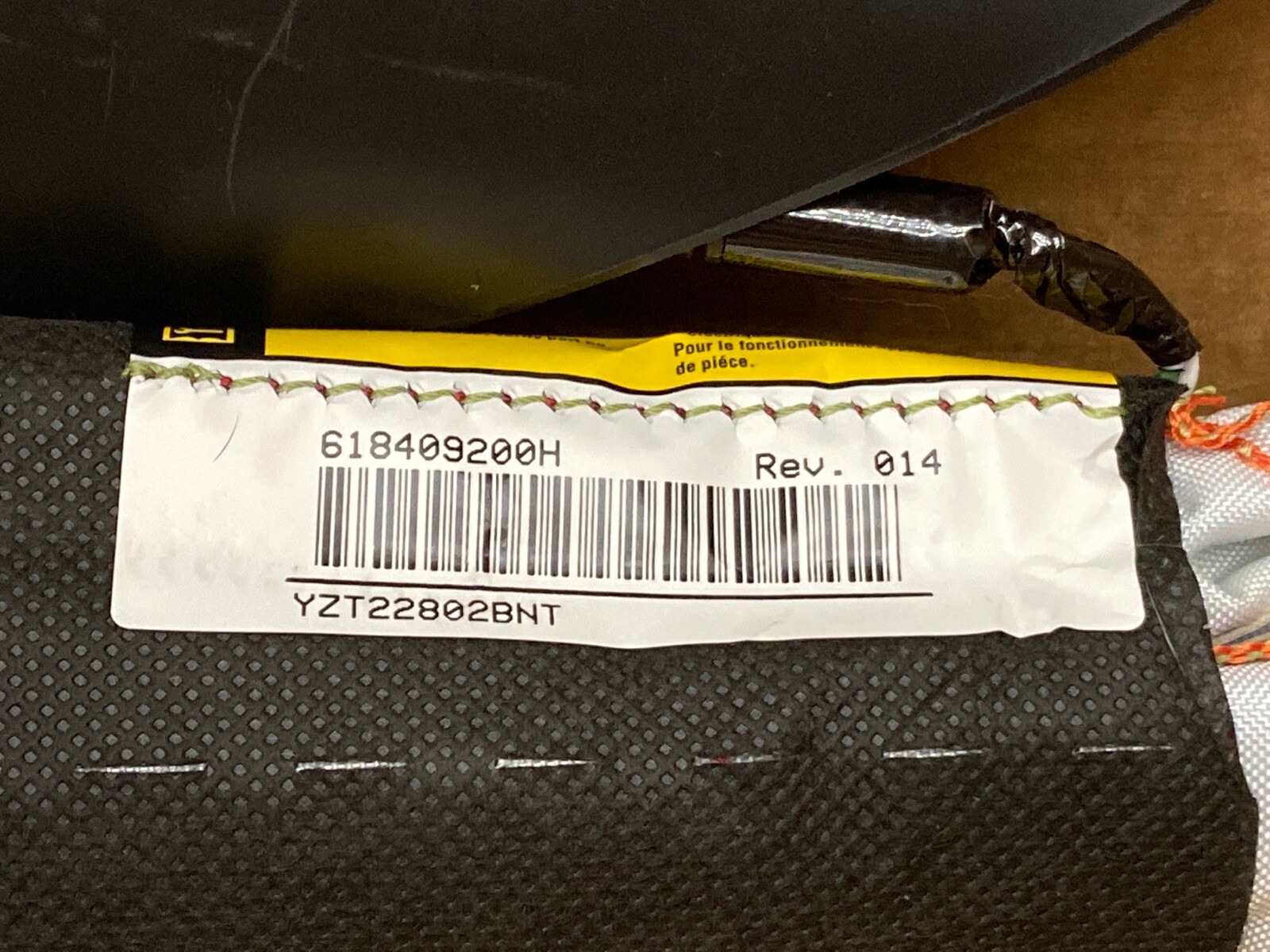 Silverado Sierra Tahoe Front Right Side Passenger Seat Air Bag Airbag ...