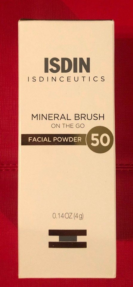 ISDIN ISDINCEUTICS Mineral Brush Facial Powder 50 spf 4g/0.14oz Brand ...
