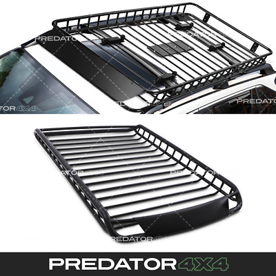 LARGE ROOF RACK UNIVERSAL 1.6M METRE HEAVY DUTY CARGO BASKET FOR CAR ...