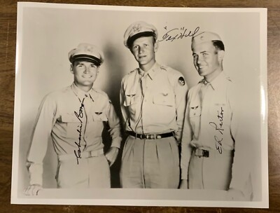 WWII Flying Tigers Fighter Aces Ed Rector Tex Hill Charlie Bond Signed ...