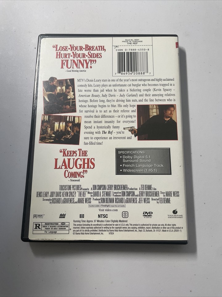 The REF DVD - Denis Leary - Very Good 786936208887 | eBay
