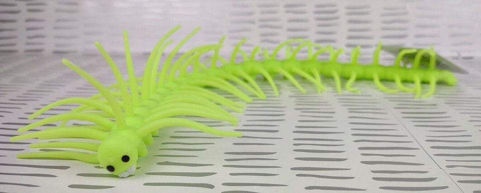 Squishy Simulation Centipede Stretchy Stress Relief Toy Centipede Green ...