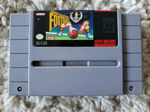 Super Play Action Football NFL Team (Super Nintendo, SNES, 1992 ...