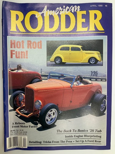 american rodder magazine April 1988 | eBay