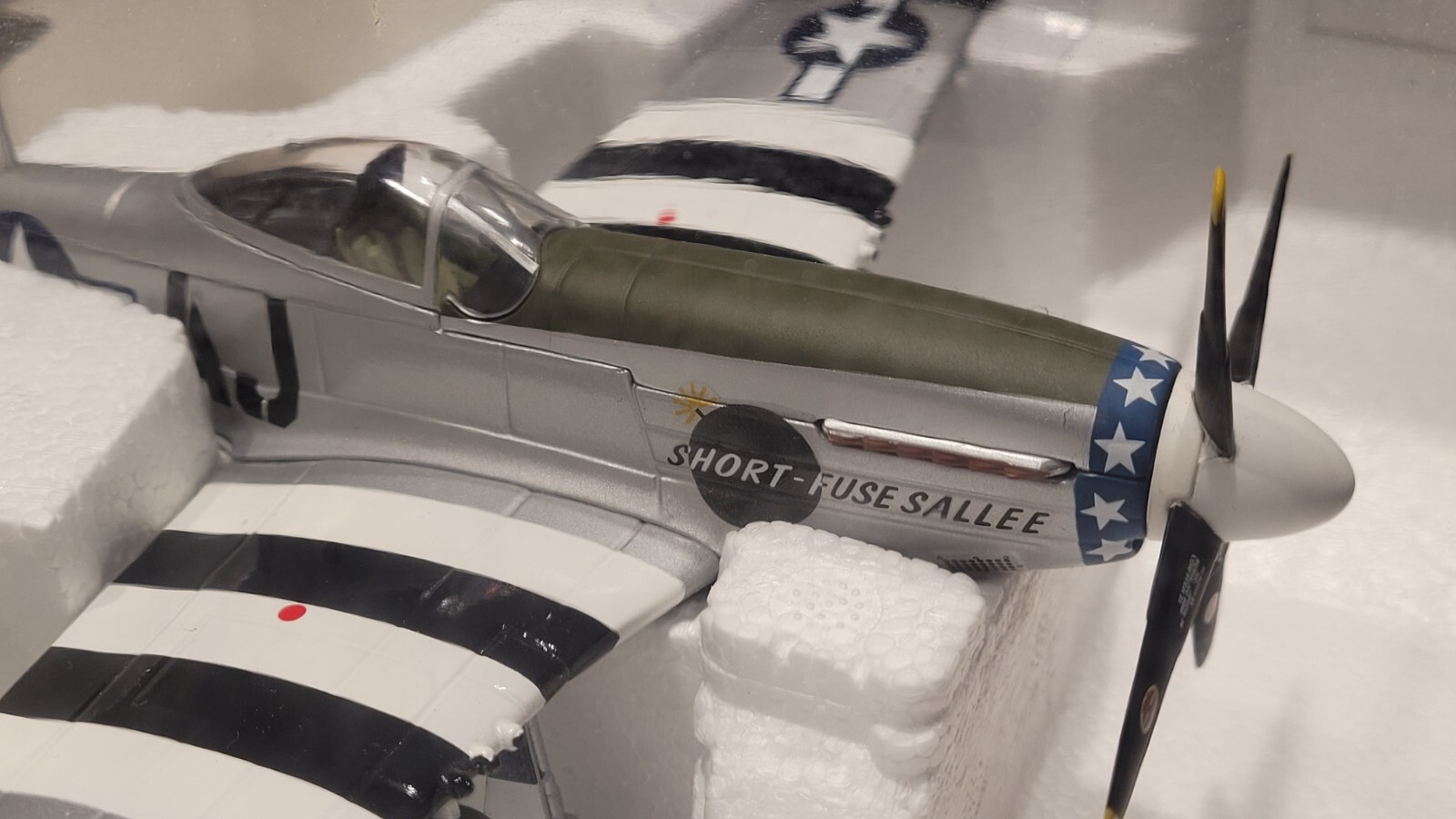 Franklin Mint Armour P-51D Mustang Short-Fuse Sallee B11B183 ART 98074 ...