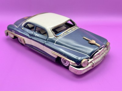 Vintage 1950s MARX Lithograph Toy Car Blue/White - Companion To Lumar ...