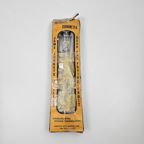 Vintage Universal Cookmeter Kitchen Thermometer Stainless Steel Jams ...