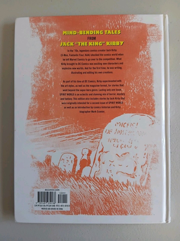 Jack Kirby Spirit World Oversized Hardcover Graphic Novel 2012 | eBay