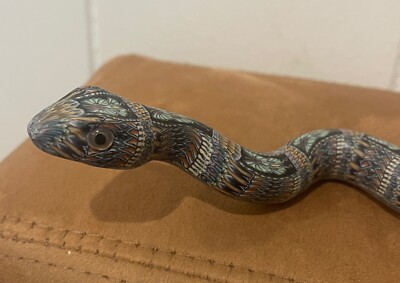 Jon Anderson fimo snake 12” | eBay