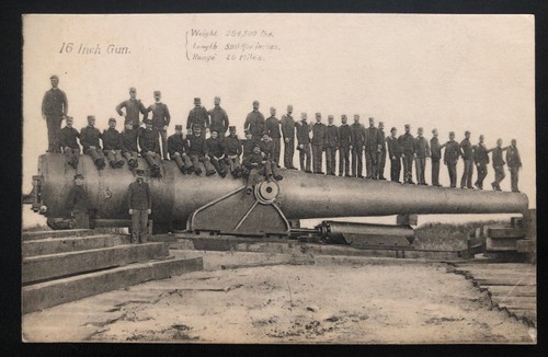 Mint USA Real Picture Postcard RPPC 16 Inch Gun Canon | eBay