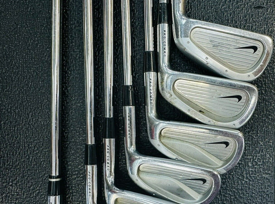 Nike Forged Pro Combo Tour Iron Set 3-4-5-6-7-8-P True Temper | eBay