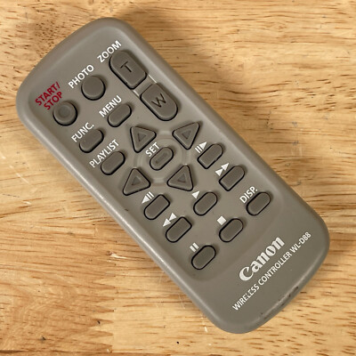 Canon WL-D88 Gray Wireless Handheld Plastic Remote Control For Canon ...