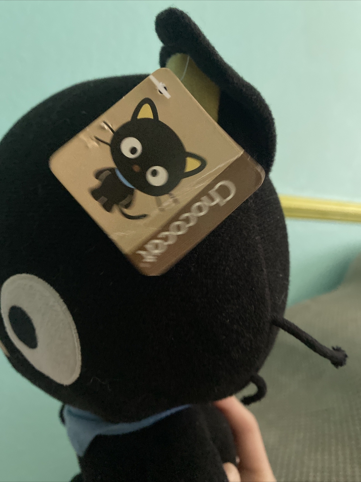 Chococat 12” plushie blue neck scarf Fiesta RARE Sanrio 2012 | eBay