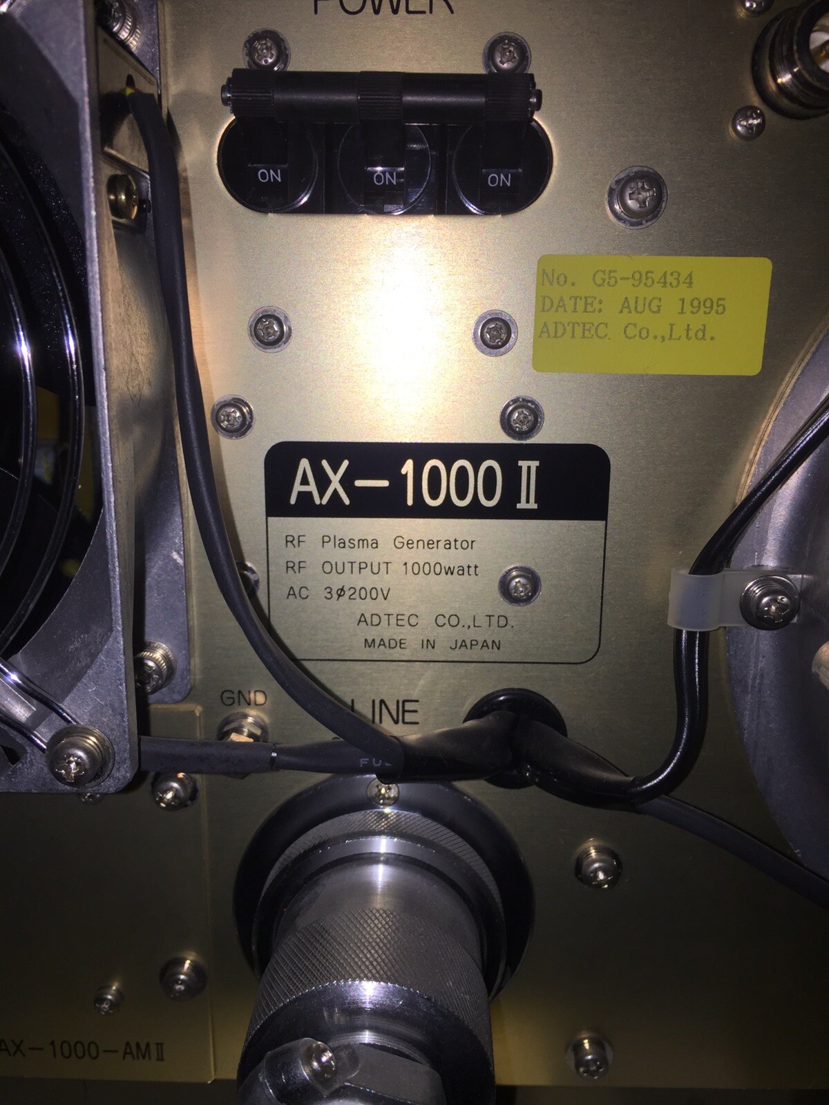 ADTEC AX-1000II / AX-1000AMII GENERATOR | eBay