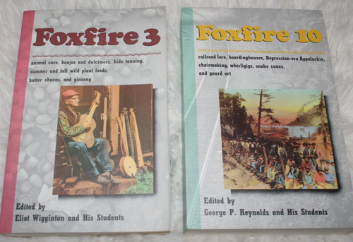 2 Foxfire paperback books Foxfire 3 animal cure & Foxfire 10 railroad ...