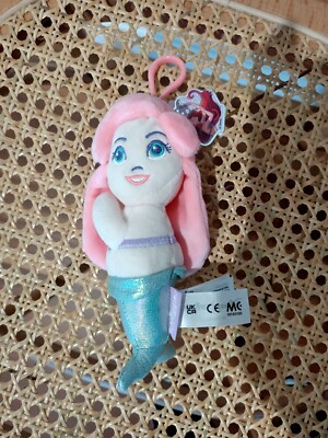Smiggle Disney Princess Little Mermaid Ariel Clip on Plush Keyring ...