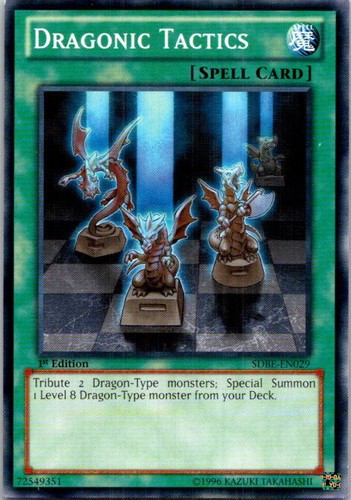 Dragonic Tactics SDBE-EN029 Yu-Gi-Oh! Light Play 1st Edition | eBay