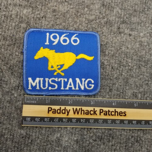 Vintage 1966 Mustang Patch Ford Car Auto | eBay