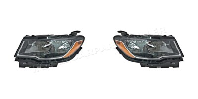 Headlights Set For JEEP Compass 16-21 55112707AF 55112706AF | eBay