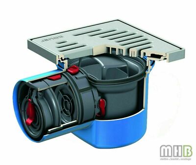 Conel Drain Kellerablauf DN 100 Superkompakt mit Rückstauverschluss ...