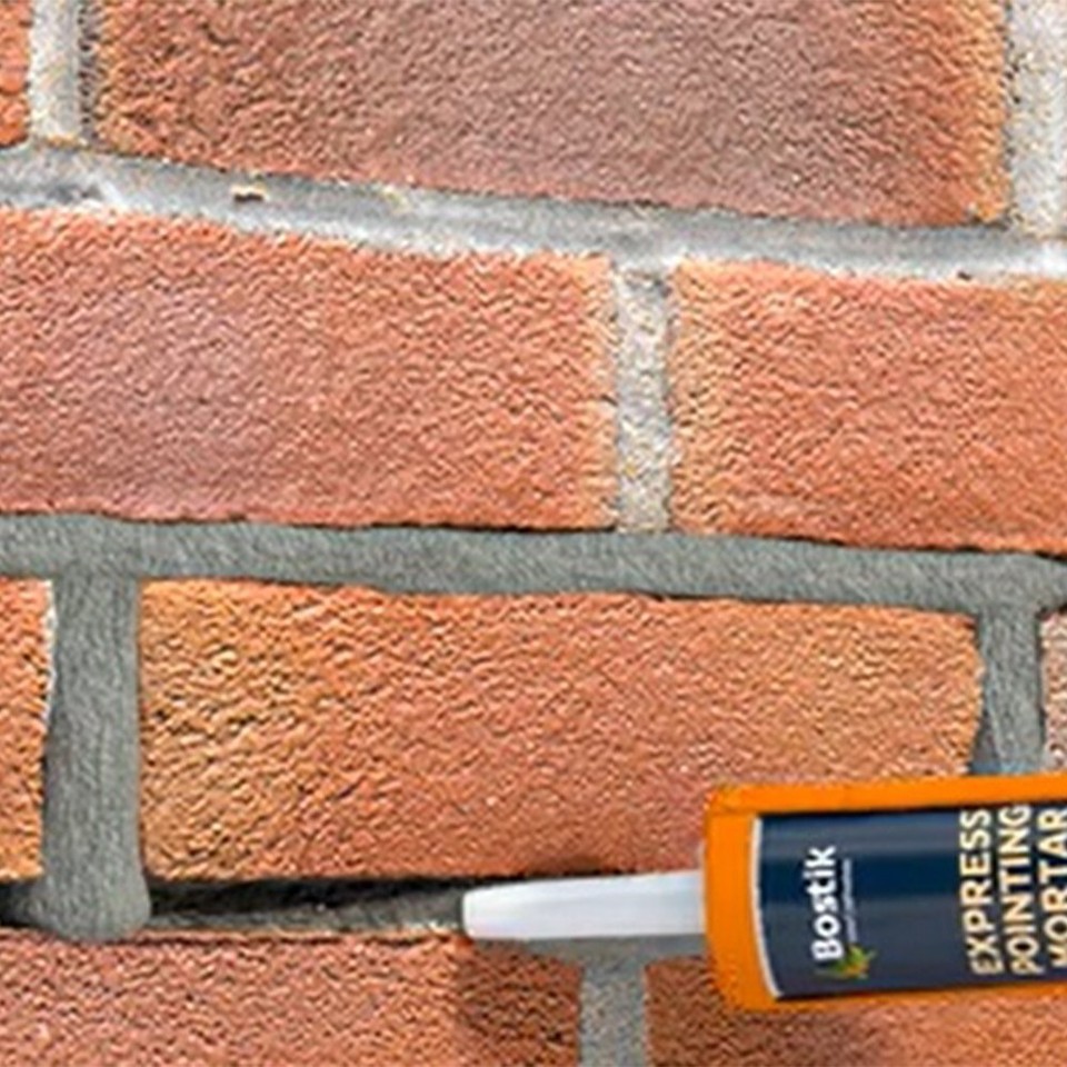 3x Bostik Express Cement Pointing Mortar Durable Masonry Repair - GREY ...