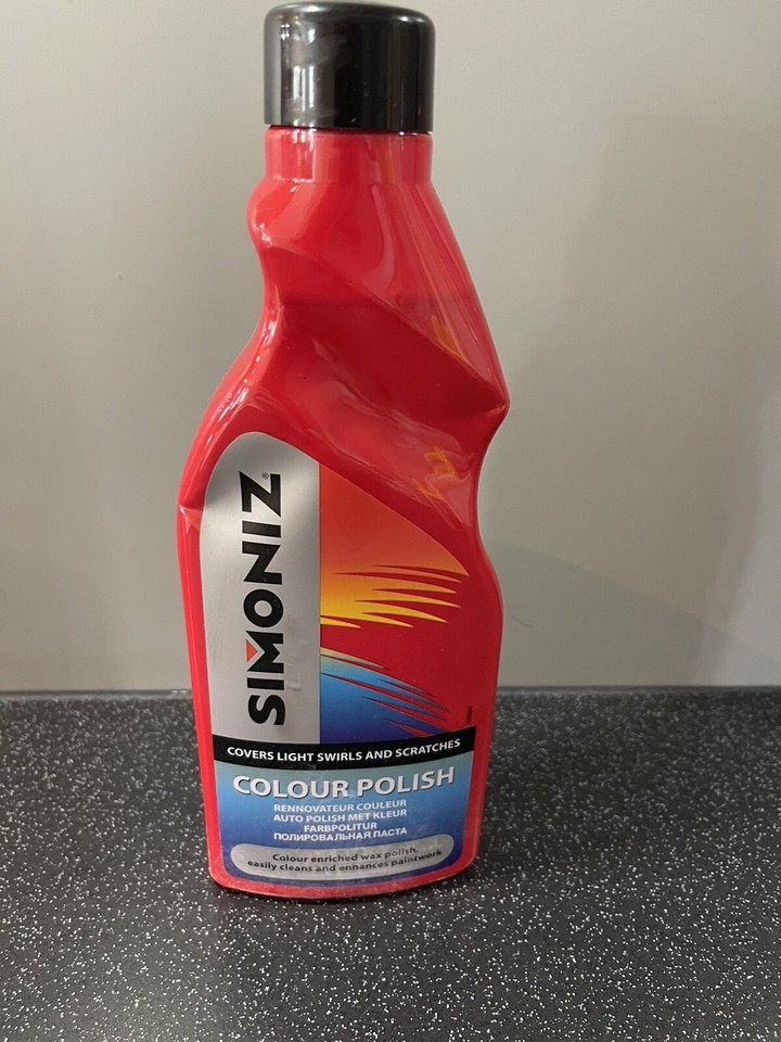 2 X Simoniz Light Red Car Polish Colour Magic & Wax Enriched To Revive ...
