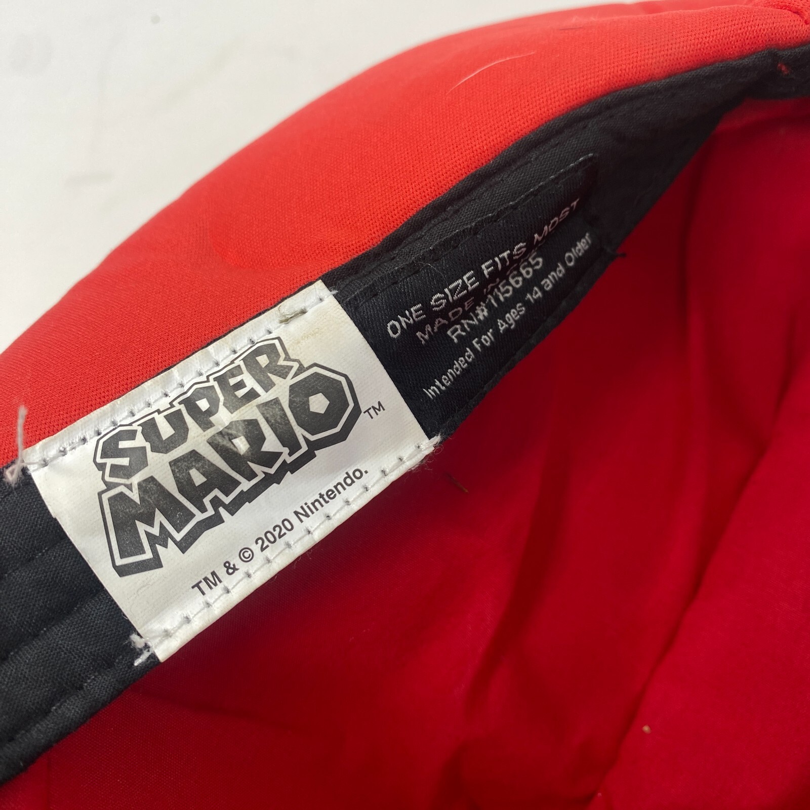 OFFICIAL NINTENDO HEAD WEAR SUPER MARIO HAT W/ FOX EA… - Gem