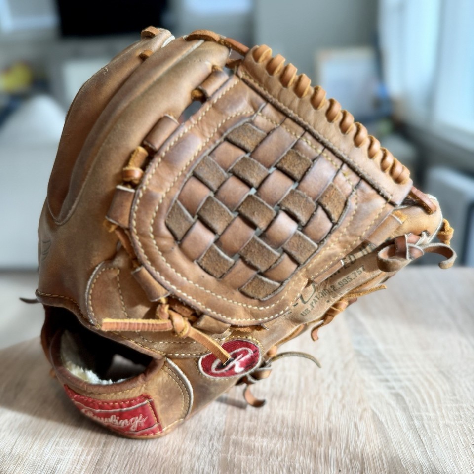 Vintage Rawlings XPG-3 Wing Tip Baseball Glove USA Made RHT Basket Web ...