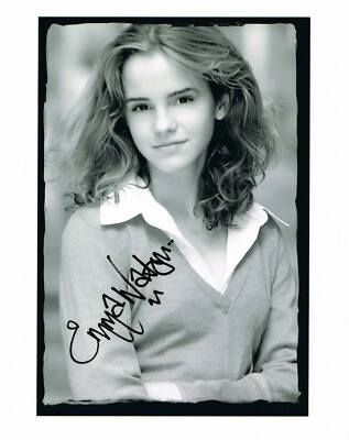 Emma Watson Autogramm Harry Potter Autograph | eBay