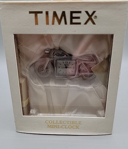 Timex 3" Mini Collectible Desk Clock New In Box Runs | eBay