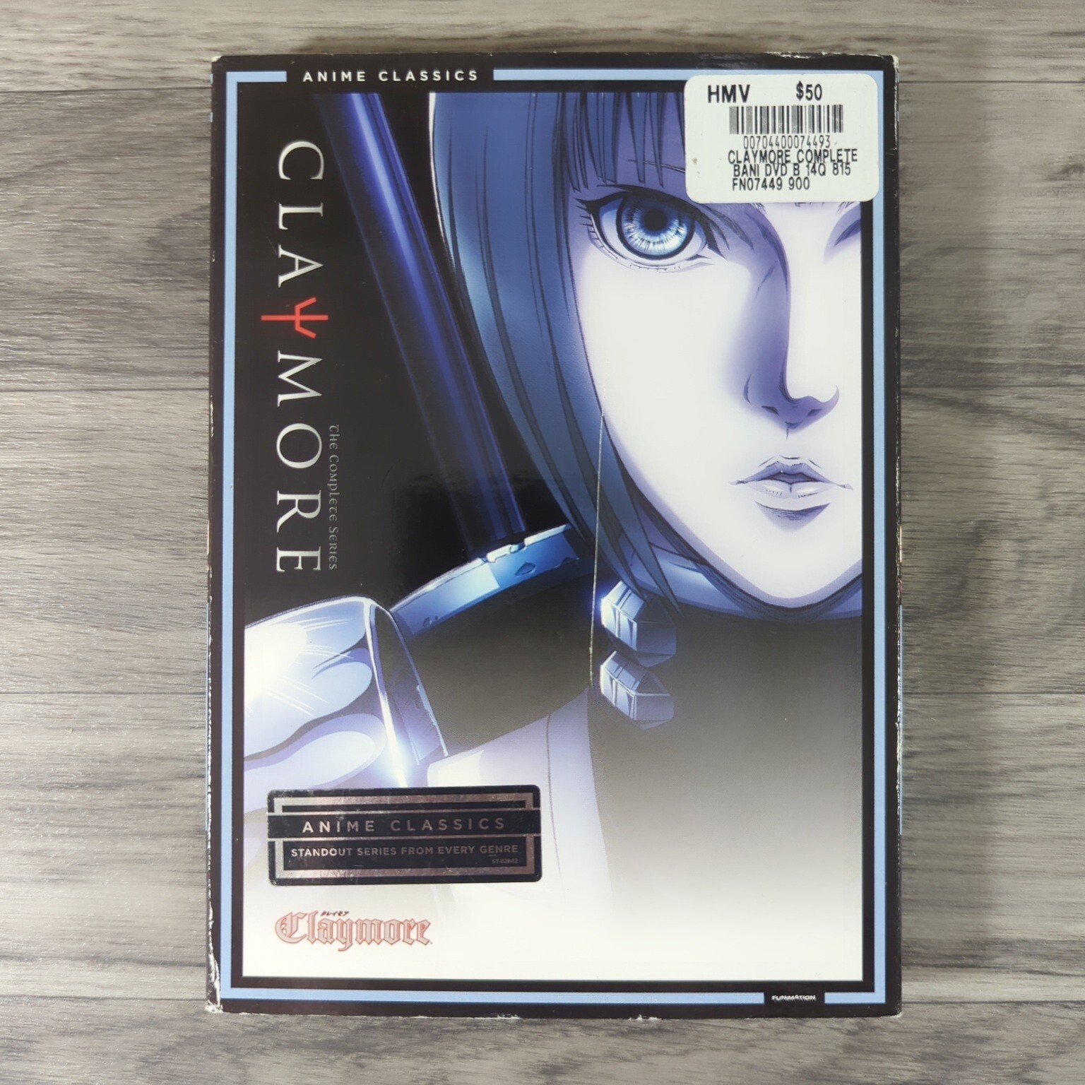 Claymore: The Complete Series (DVD, 2011, 4-Disc Set) for sale online ...