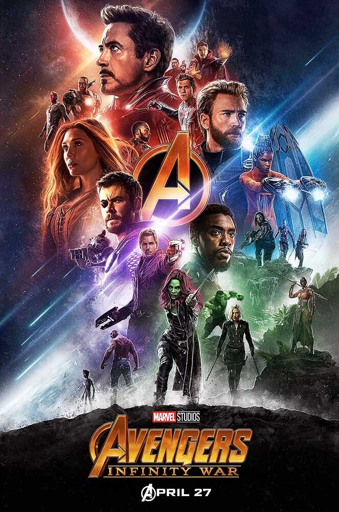 Avengers: Unendlichkeitskrieg Poster Close Up Marvel Avengers Endgame