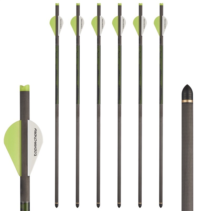 20INCH Archery Carbon Crossbow Bolts Crossbow Hunting Arrows with Moon ...