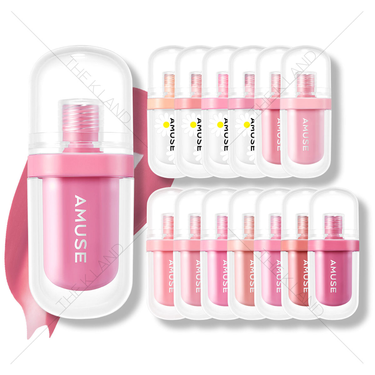 AMUSE Jel-Fit Tint 3.8g, 12 Shades / Glow & Moisture, Volume of lips ...