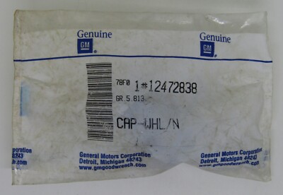 NEW GENUINE GM GENERAL MOTORS OEM WHEEL NUT CAP PART NO. 12472838 | eBay