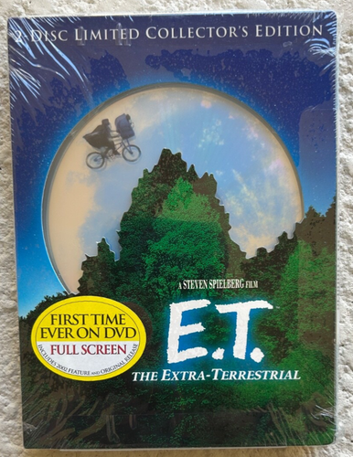 E.T. The Extra-Terrestrial DVD, 2002, 20th Anniversary Limited, 2-Disc ...
