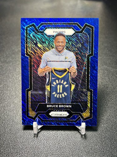 2023-24 Prizm Basketball Blue Shimmer /35 FOTL Bruce Brown Indiana ...