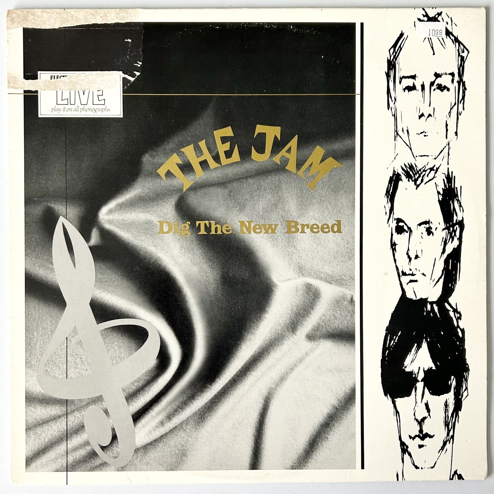 The Jam - Dig The New Breed - Live - Vinyl LP Polydor 6365 - Original ...