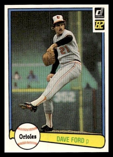 1982 Donruss #597 Dave Ford Baltimore Orioles Baseball card | eBay