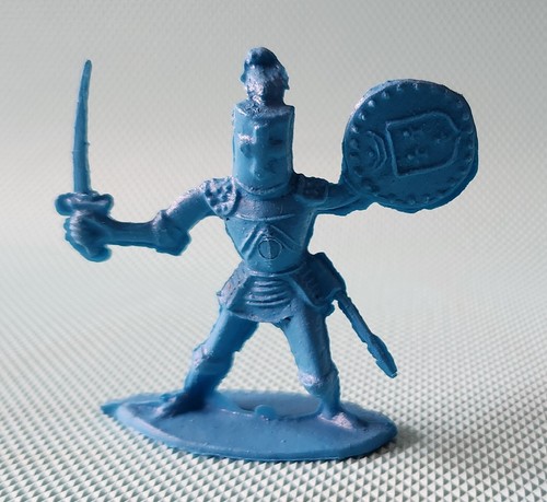 vintage MEDIEVAL KNIGHT #3 - PLASTIC toy soldier figure Spain 1970's | eBay