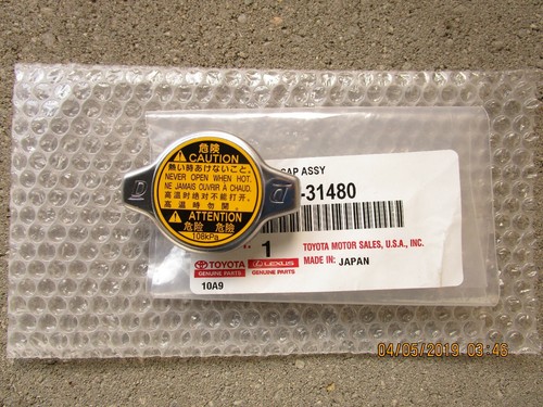 FITS: 10 - 19 TOYOTA SIENNA CE LE SE XLE LIMITED RADIATOR FLUID CAP ...