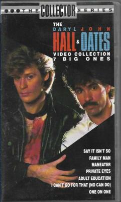 THE DARYL HALL & JOHN OATES VIDEO COLLECTION - VHS (OTTIME CONDIZIONI ...