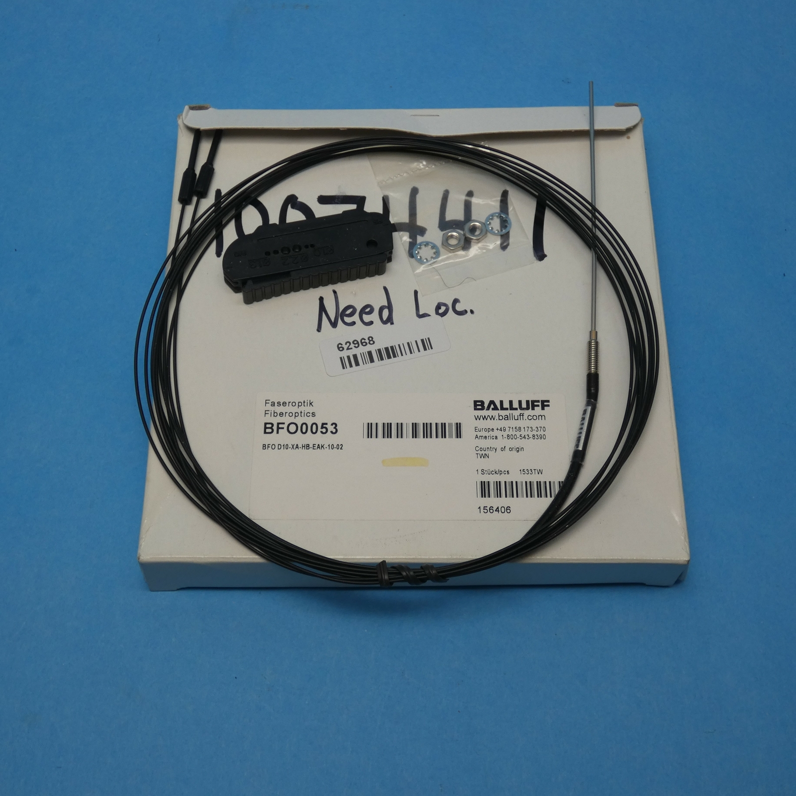 Balluff BOS 74K-UU-1FS-B0-Z-02 Fiber Optic Base PNP/NPN High speed NNB | eBay