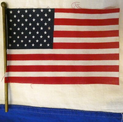 VINTAGE FLAG OF United States of America 1970'S SMALL USA AMERICANA ...