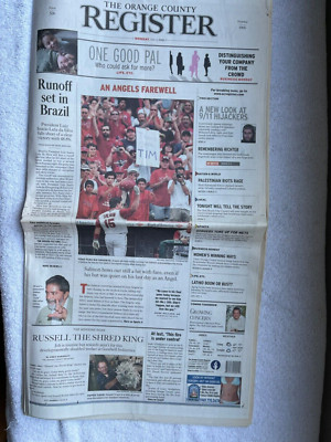 Orange County register October 2, 2006 – Dodgers Wild about Playoff ...