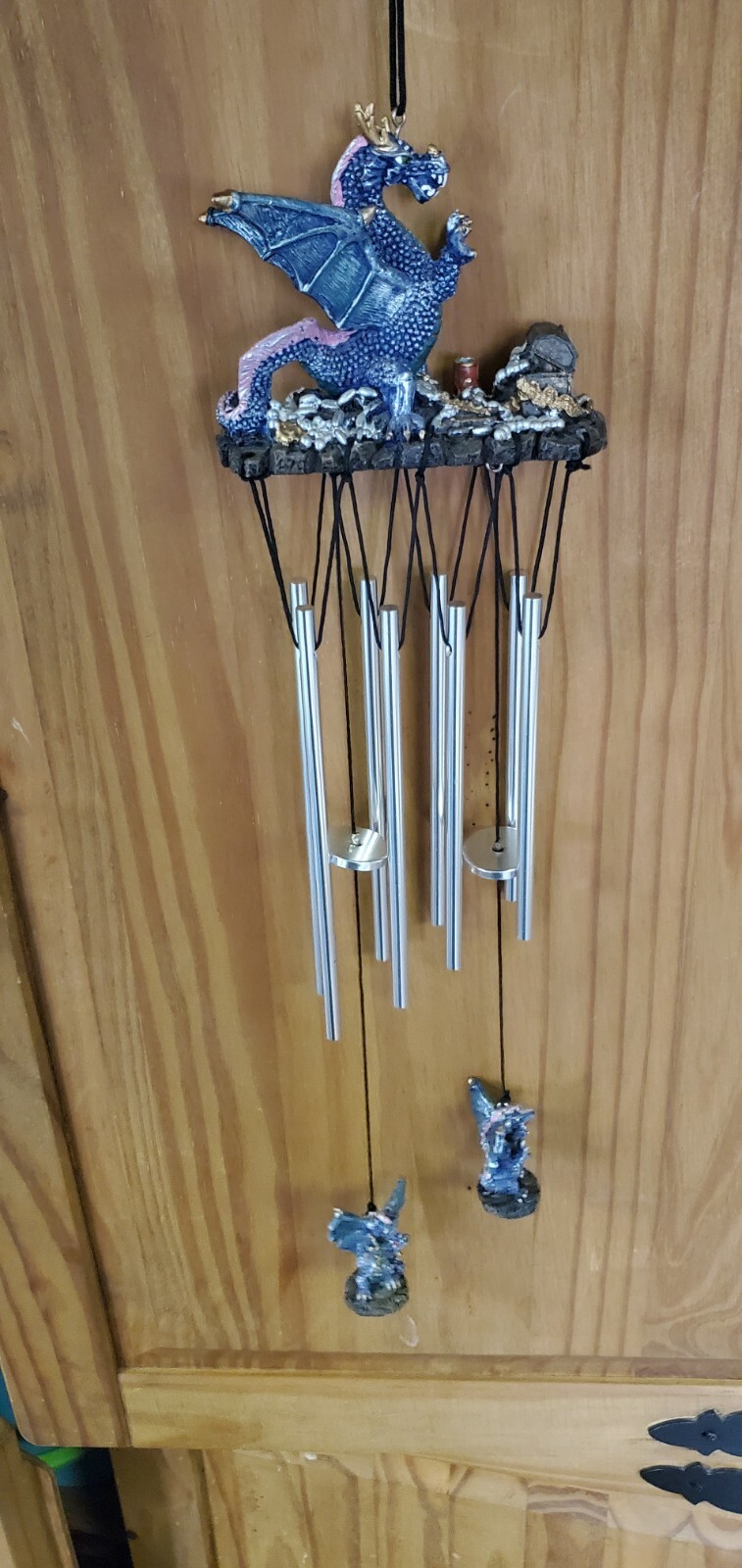 Purple Medieval Dragon Wind Chime | eBay